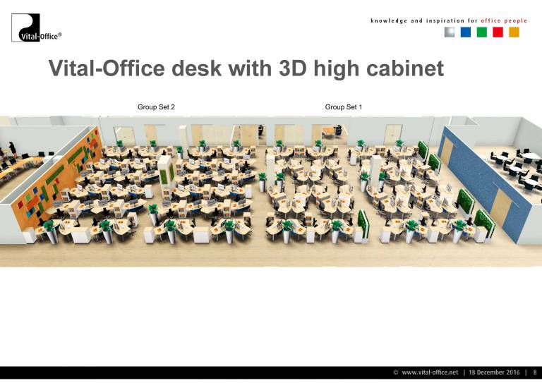 Office planning - Representative large-scale project - Vital-Office