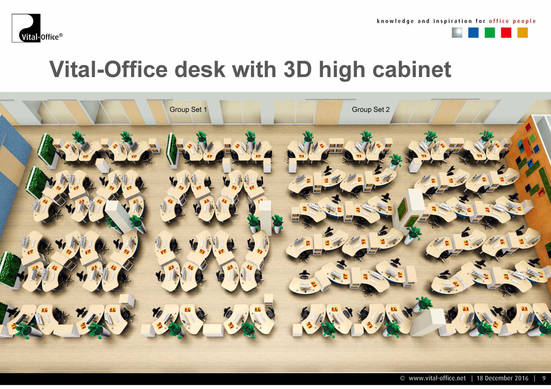 Office planning - Representative large-scale project - Vital-Office