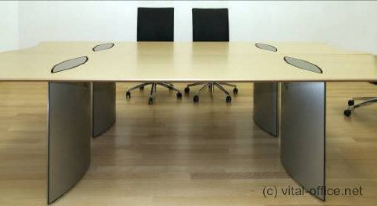 Modular extension tables for the great seminar round - Vital-Office