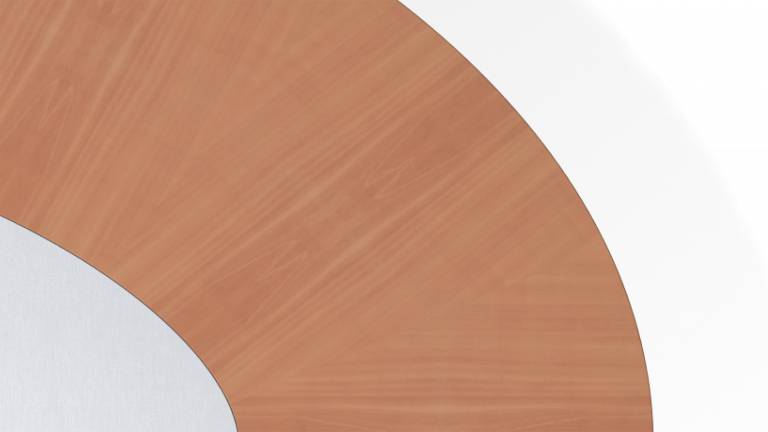 circon s-class - 6x4m - Elliptical conference table for HDI, Hilden ...