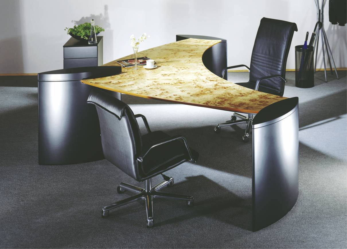 circon executive wing - executive desk - Special veneers - Vital-Office