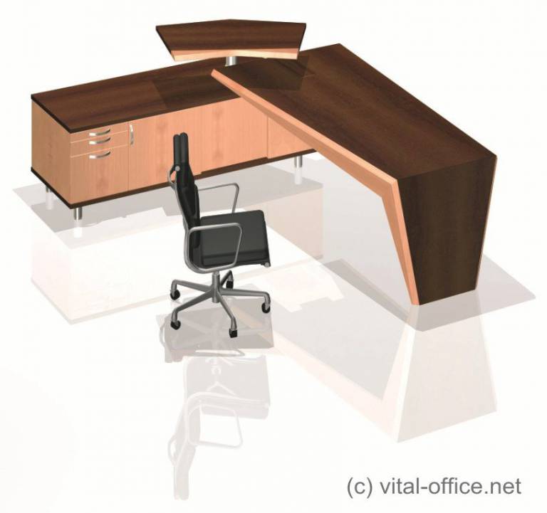 Design Variations with Board and Stand-up desk - Vital-Office